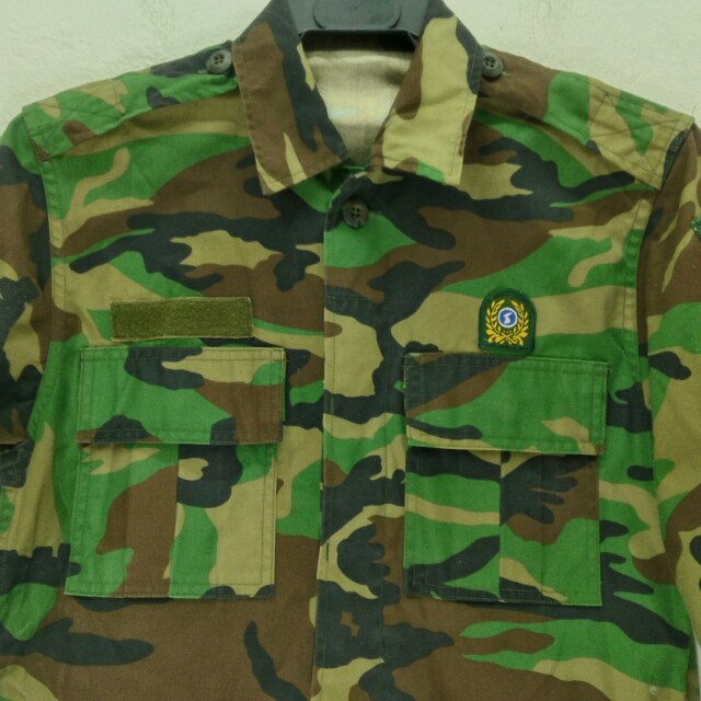 Camouflage / Army Design Jacket. Korean Made. PIT: 20", Men's Fashion ...