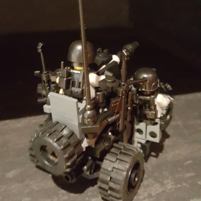 Custom lego compatible military special forces attack buggy with 3 seal ...