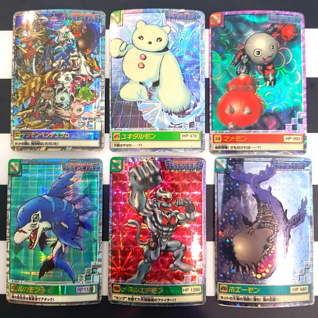 Digimon Shiny Cards, Toys & Games, Board Games & Cards on Carousell