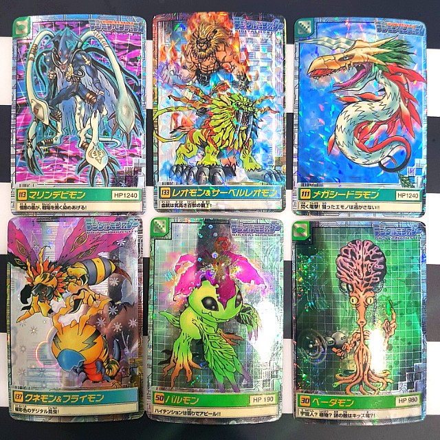 Digimon Shiny Cards, Toys & Games, Board Games & Cards on Carousell