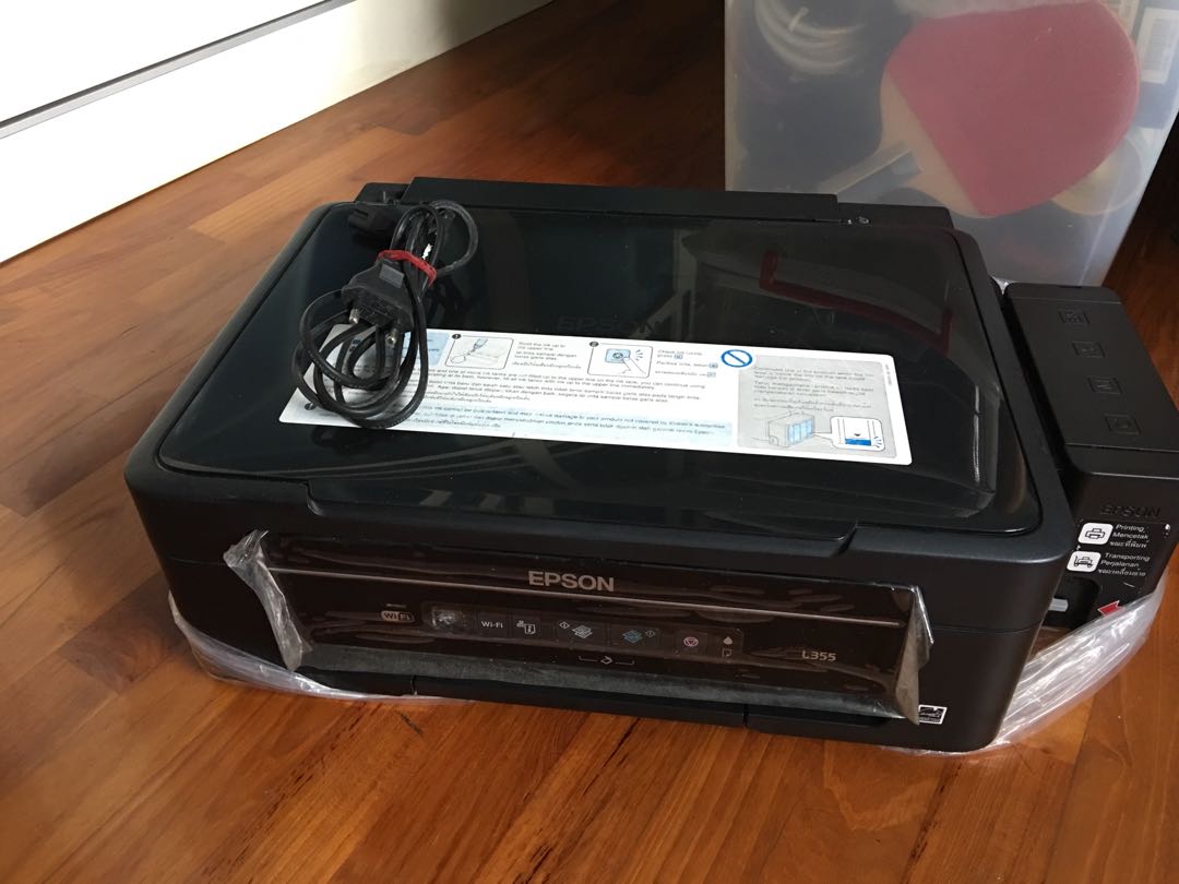 Epson L355 Printer, Computers & Tech, Printers, Scanners & Copiers on Carousell