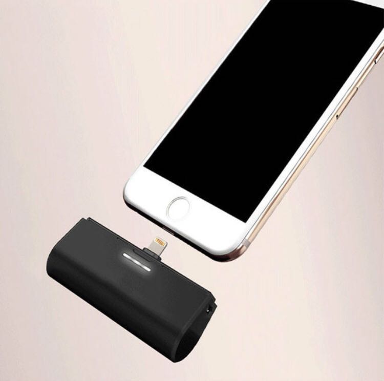 Mini Portable Mobile Phone Power Bank 3000mAh Black Colour, Mobile ...