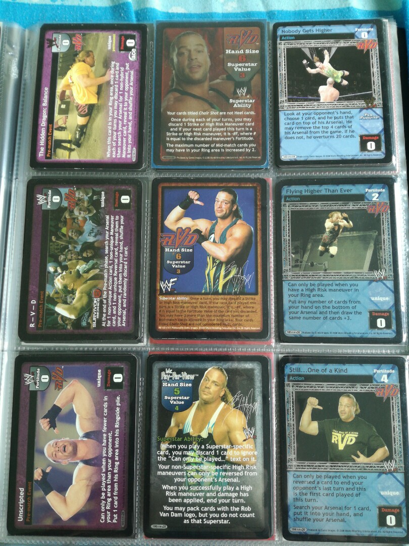 Raw deal RVD, Hobbies & Toys, Toys & Games on Carousell