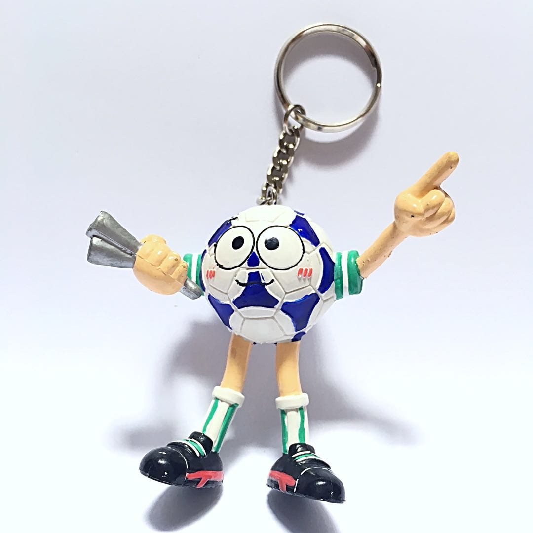 Soccer Ball / Football Boy Keychain, Hobbies & Toys, Toys & Games on ...