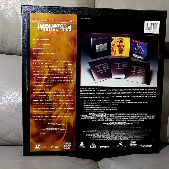 THX Terminator 2 未來戰士續集 美版BOXSET LD, 興趣及遊戲, 音樂樂器 & 配件, 音樂與媒體 - CD 及 DVD ...