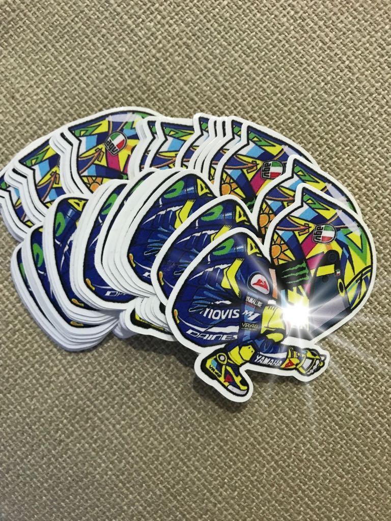 #VR46 Cartoon Caricatures Sticker Designs, Hobbies & Toys, Stationery ...