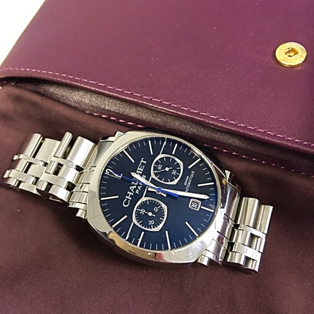 Chaumet watch Dandy Blue chrono hand, Luxury, Watches on Carousell