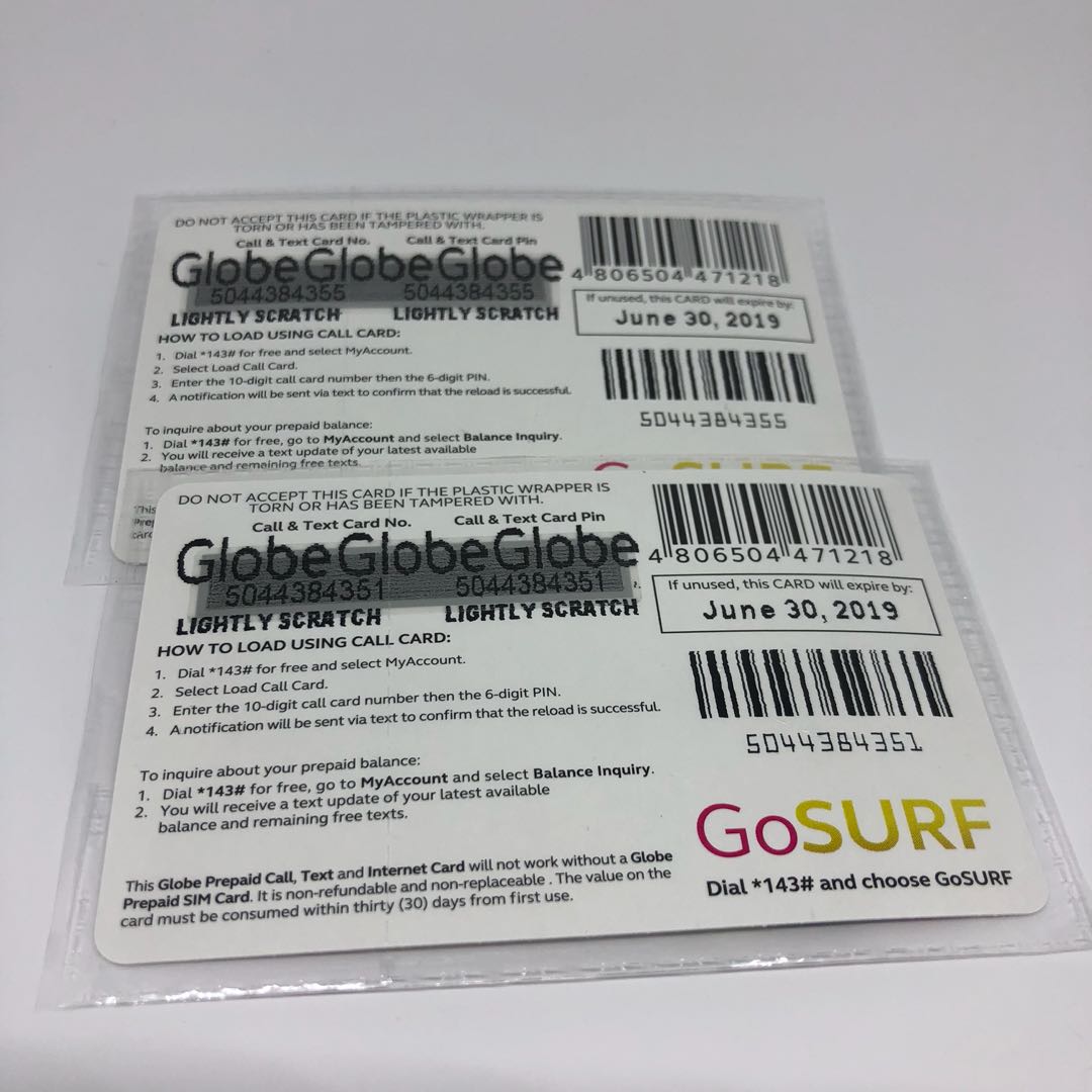 Globe Prepaid Load - Php 100.00, Tickets & Vouchers, Store Credits on ...