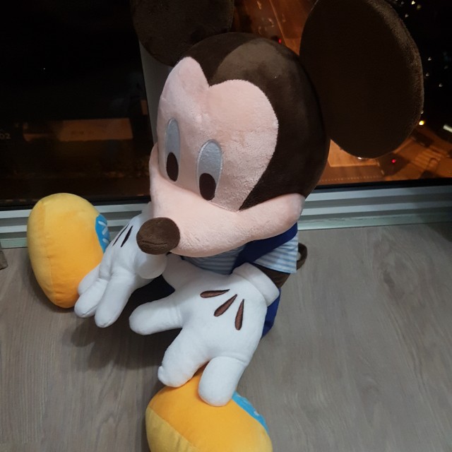 Mickey Mouse Stuff Toy, Hobbies & Toys, Toys & Games on Carousell