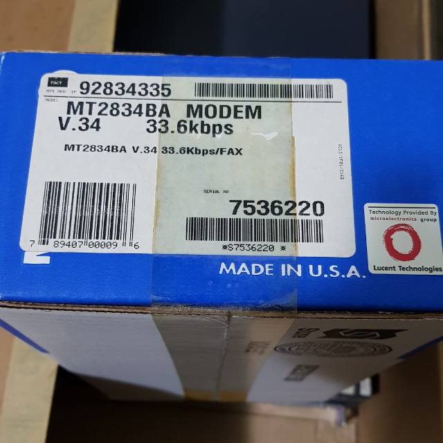 MultiTech System Modem, Computers & Tech, Parts & Accessories ...