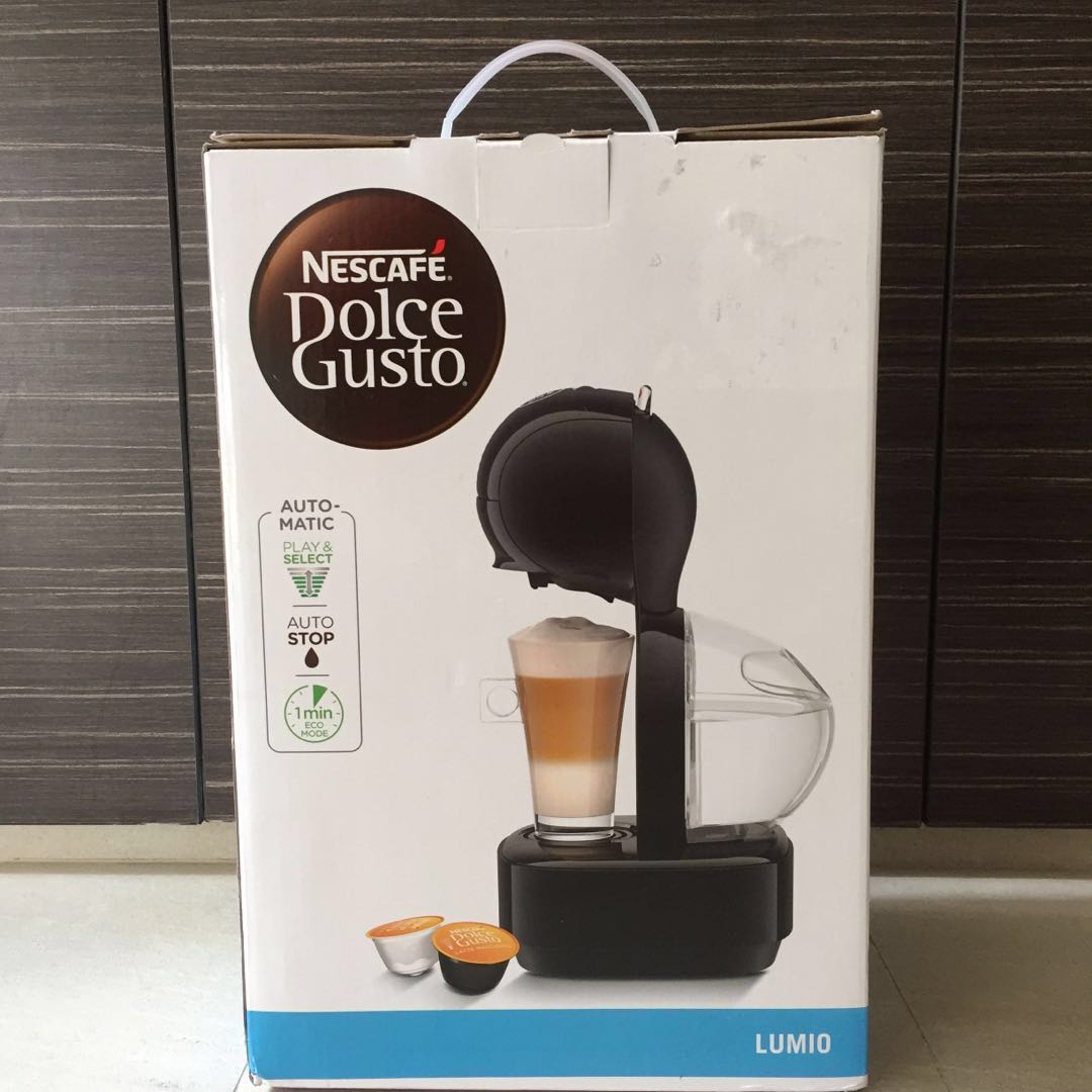 nescafe dolce gusto (lumio) coffee machine black, TV & Home Appliances ...