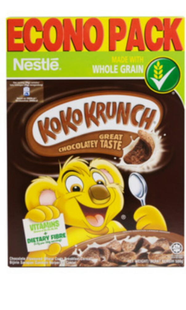 Nestle wholegrain cereal Honey star/koko krunch(500g), Food & Drinks ...