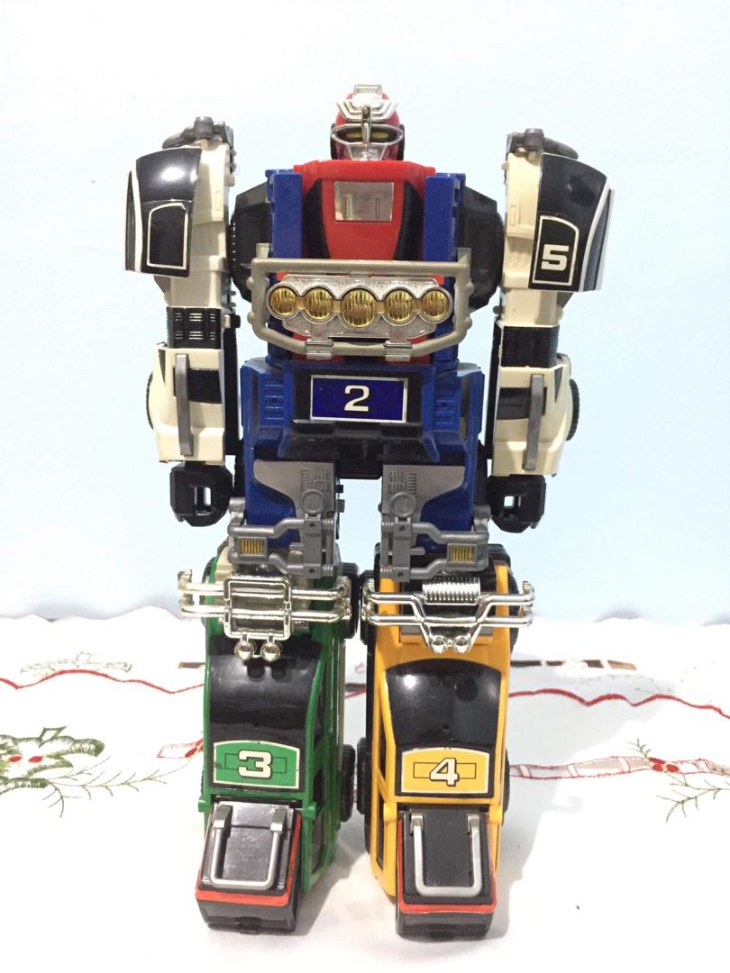 Power Rangers Carranger (Turbo Megazord) Robot Mmpr Sentai Bandai ...