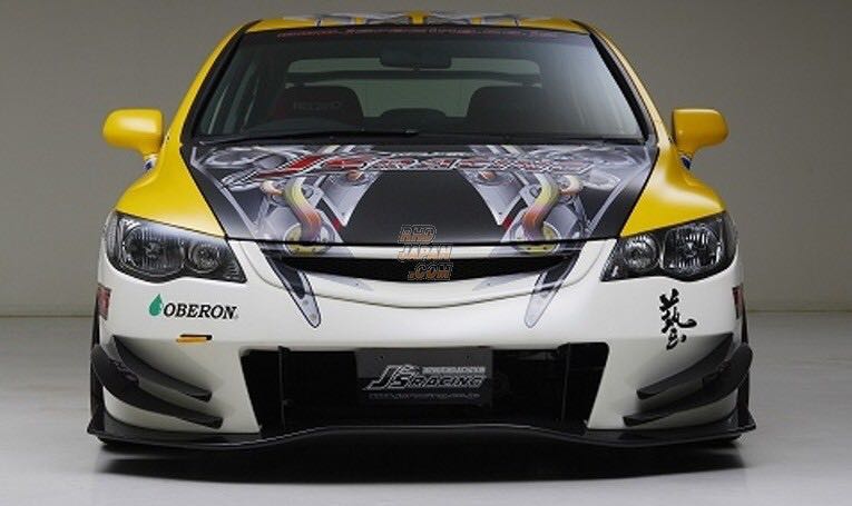 J'S RACING FRONT BUMPER TYPE-S FRP FOR HONDA CIVIC FD2 K20A, 42% OFF