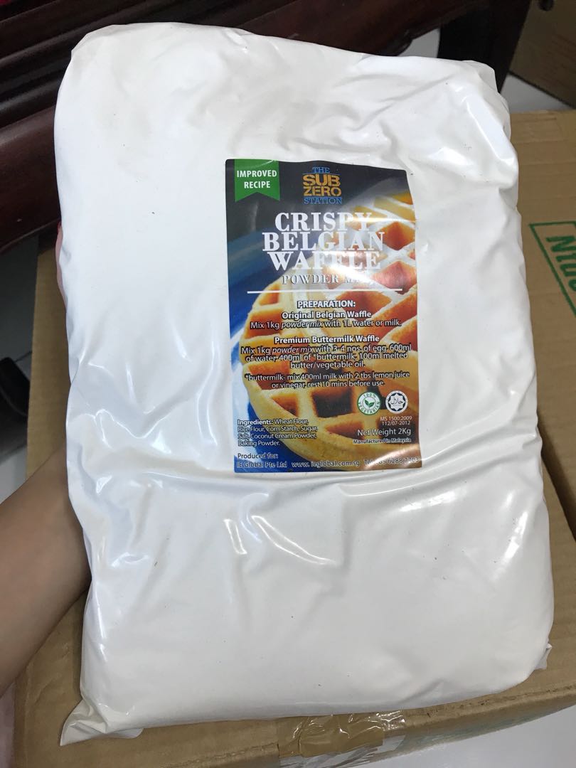 Belgian waffle powder mix, Food & Drinks, Packaged & Instant Food on ...