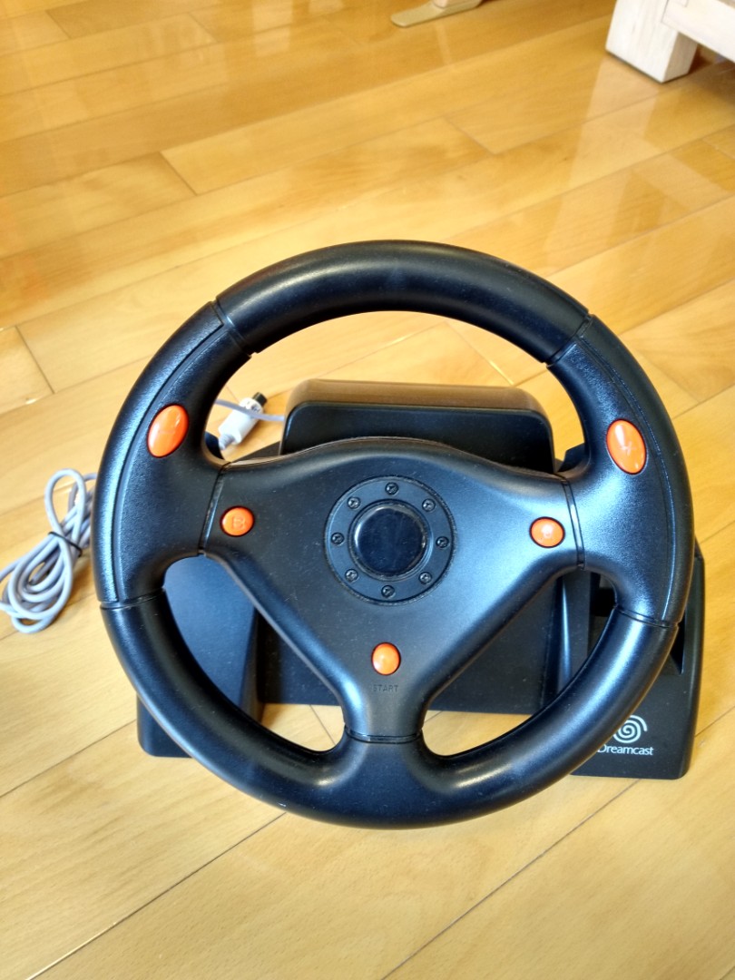 Dreamcast Racing Controller 軚盤, 電子遊戲, 電子遊戲機, Nintendo 任天堂 - Carousell