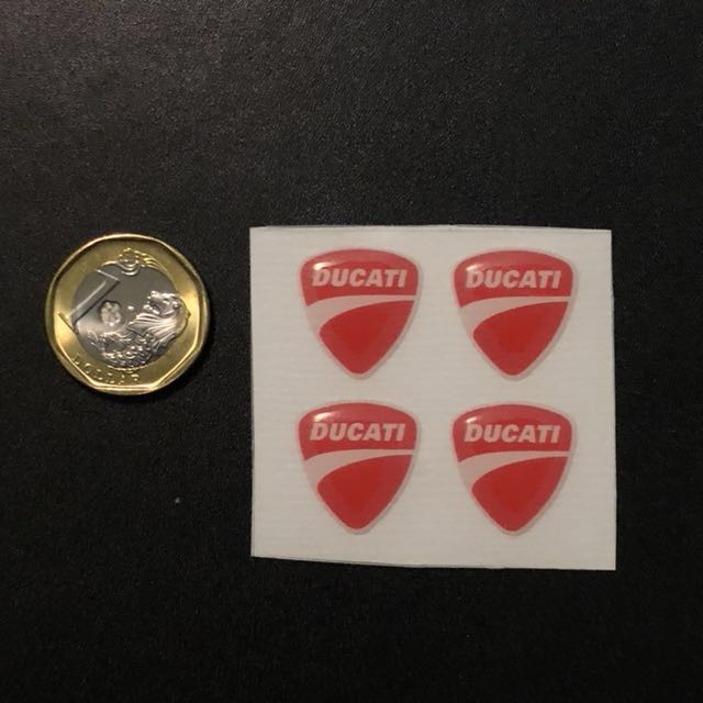 Ducati Sticker, Motorcycles, Motorcycle Accessories on Carousell