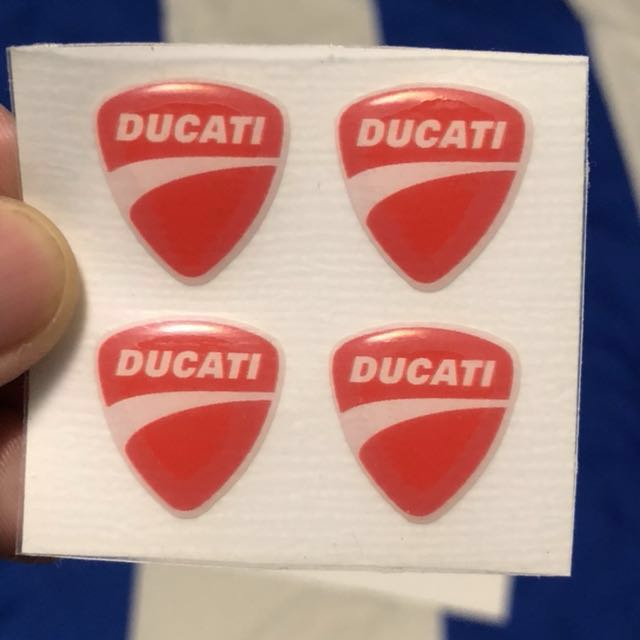 Ducati Sticker, Motorcycles, Motorcycle Accessories on Carousell