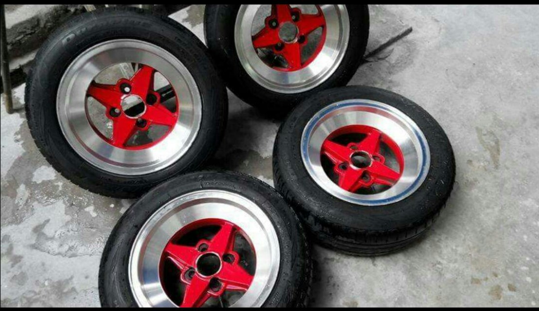 Equip Sport Rim-Red, Auto Accessories on Carousell