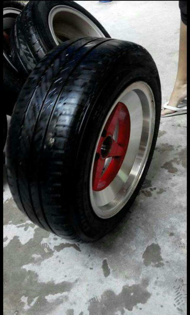Equip Sport Rim-Red, Auto Accessories on Carousell
