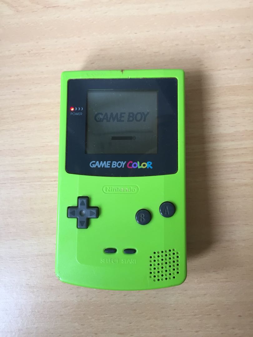 Lime Green Gameboy Color, Video Gaming, Video Game Consoles, Others on ...