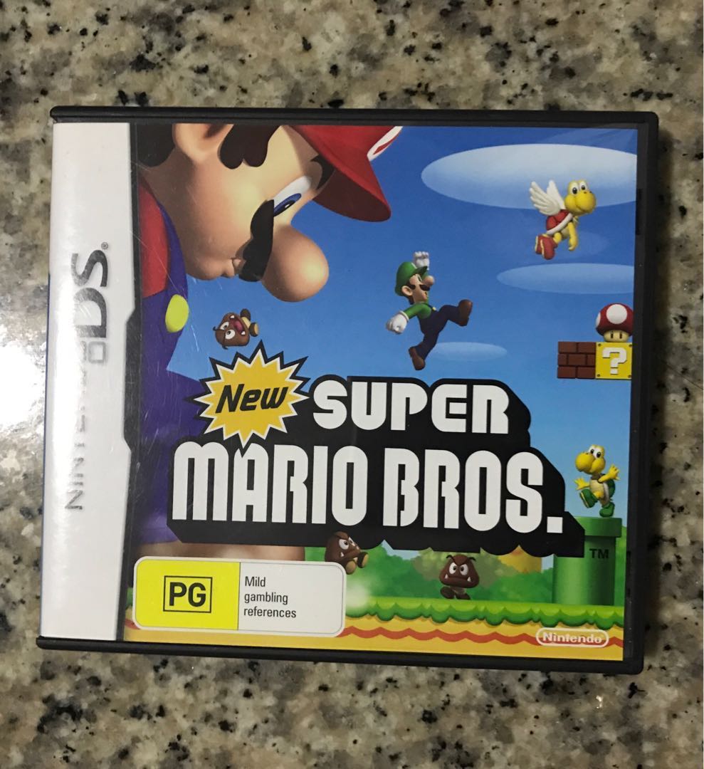 New Super Mario Bros (DS), Video Gaming, Video Games, Nintendo on Carousell
