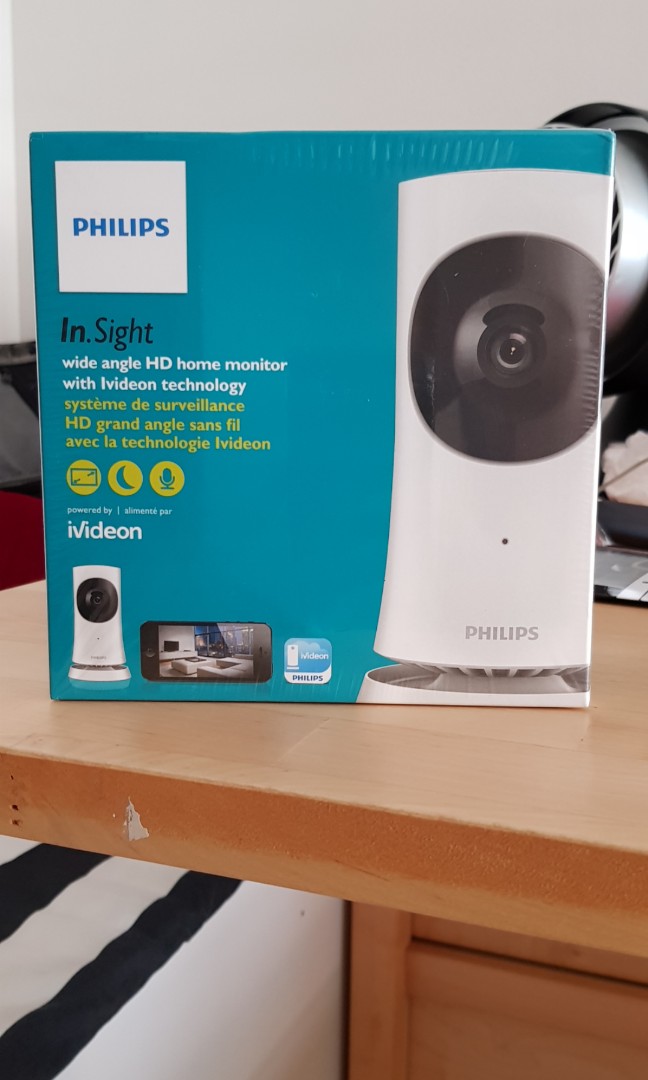 Philips In Sight Wide Angle HD home Monitor (M120E), Computers & Tech ...