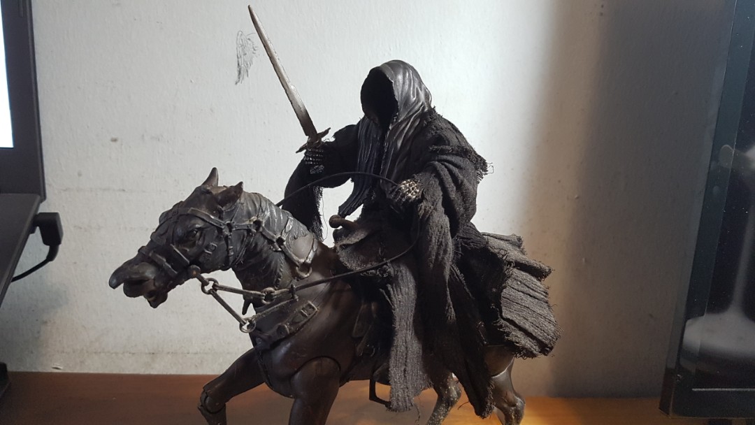 Ringwraith & horse - LOTR lord of the rings, Hobbies & Toys, Toys ...