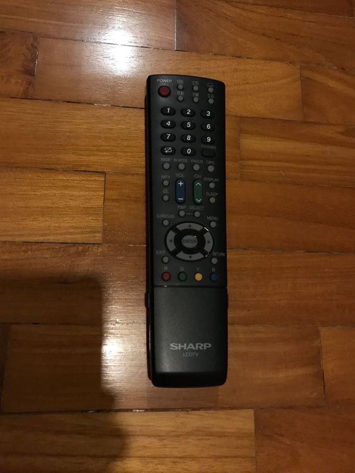 Sharp 37" AQUOS Multi-System LCD TV, TV & Home Appliances, TV & Entertainment, TV on Carousell