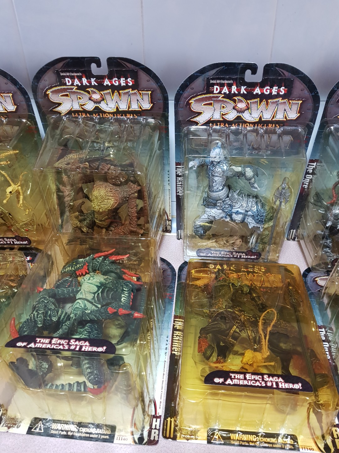 Spawn - Dark Ages Spawn - Standard and Variant Set - 12 Pcs, Hobbies ...