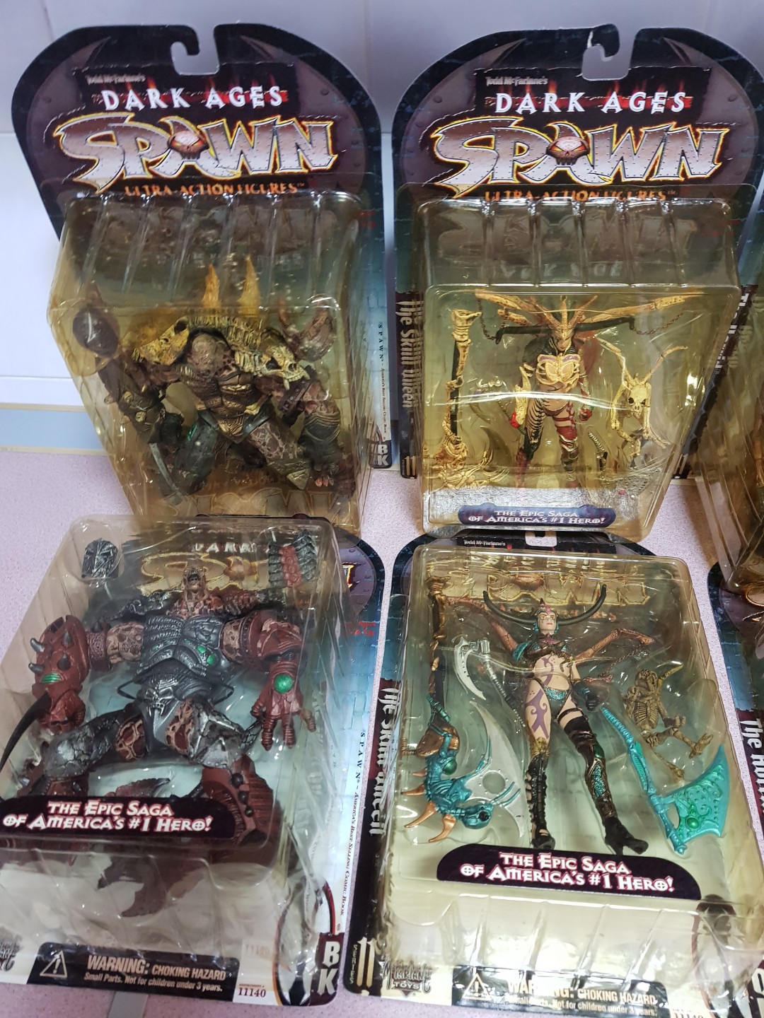 Spawn - Dark Ages Spawn - Standard and Variant Set - 12 Pcs, Hobbies ...