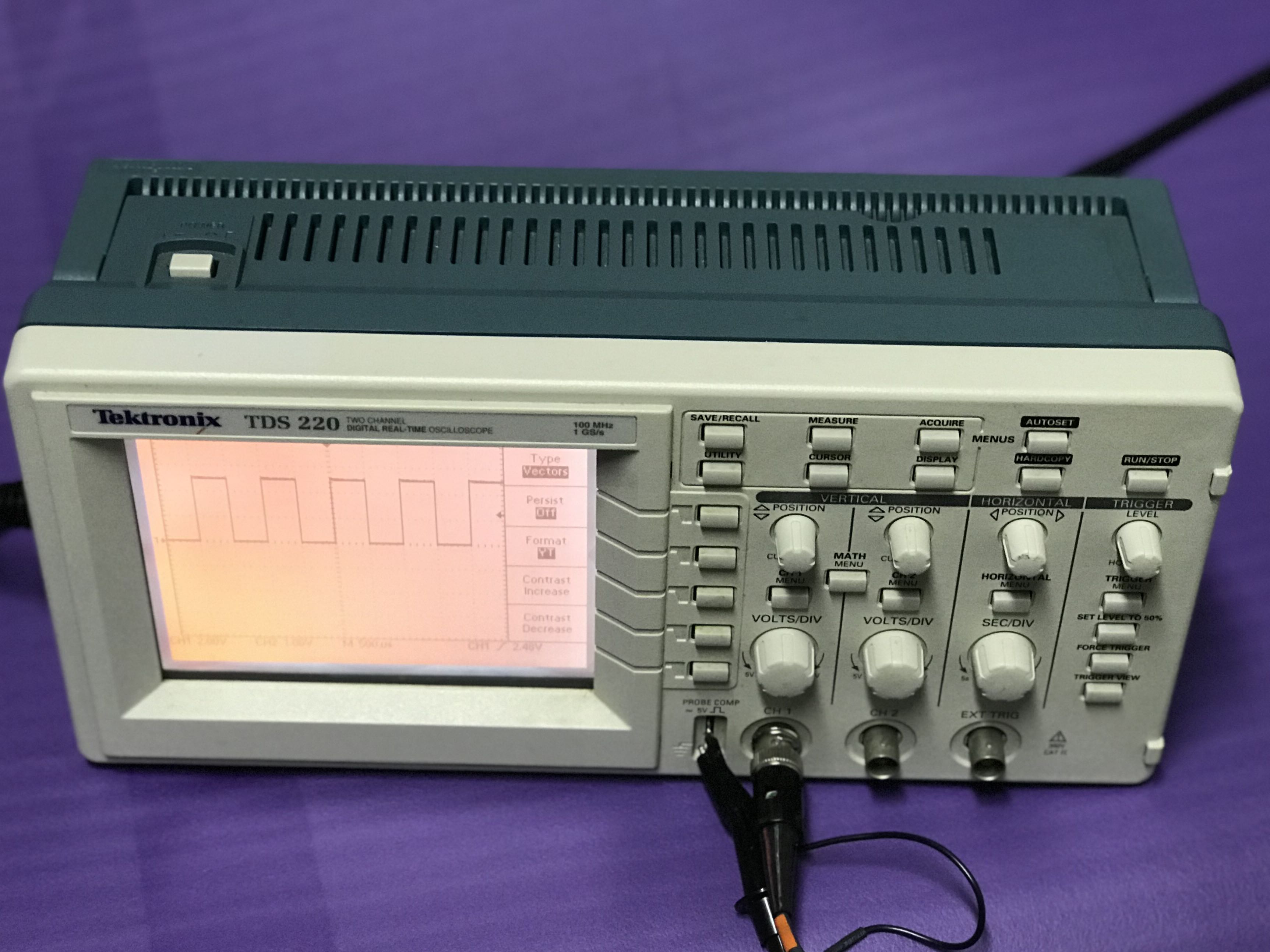 Tektronix 2Ch Real-Time Digital Oscilloscope TDS220, Audio, Other Audio ...