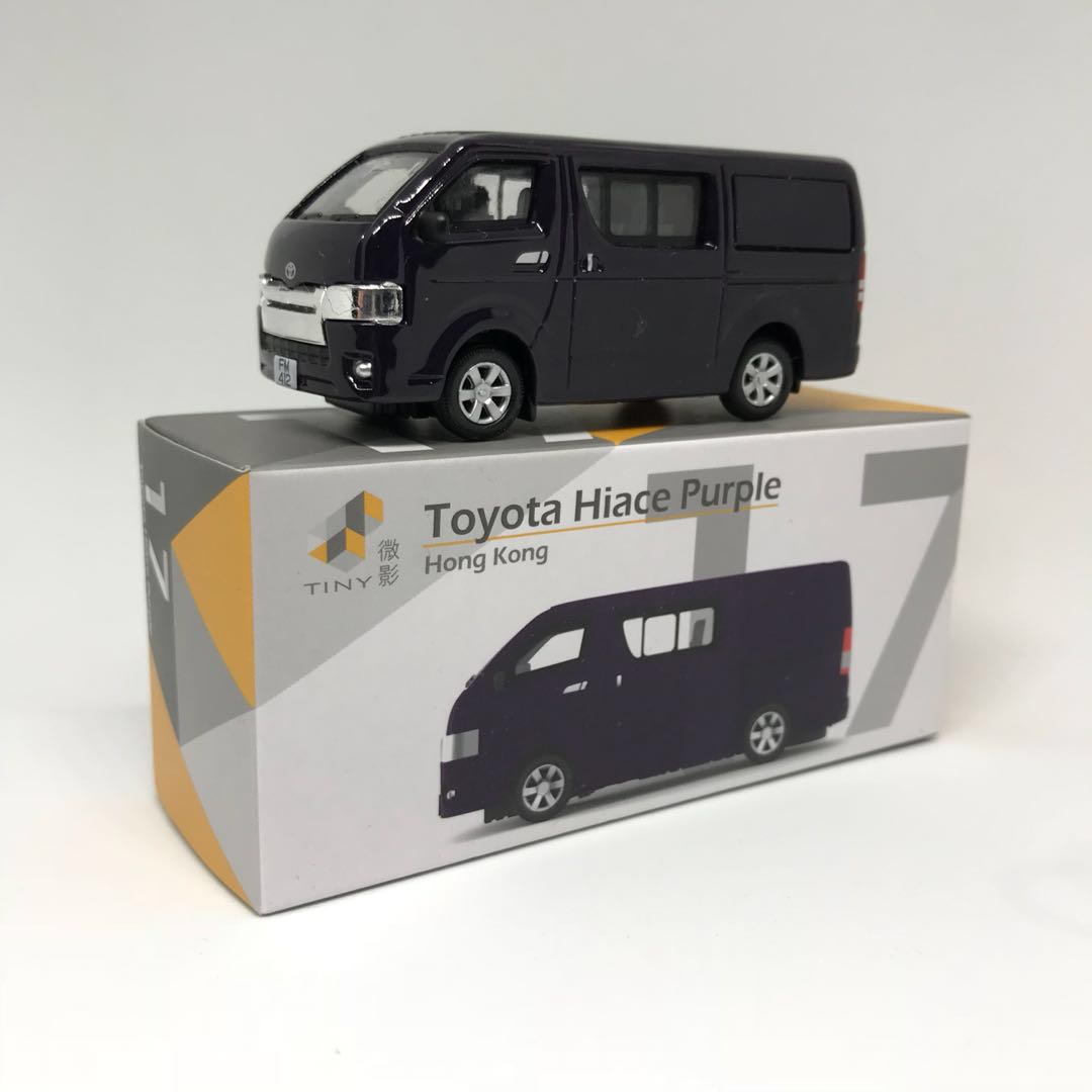 Tiny 1/64 Series No. 17 Toyota Hiace, Hobbies & Toys, Toys & Games on Carousell