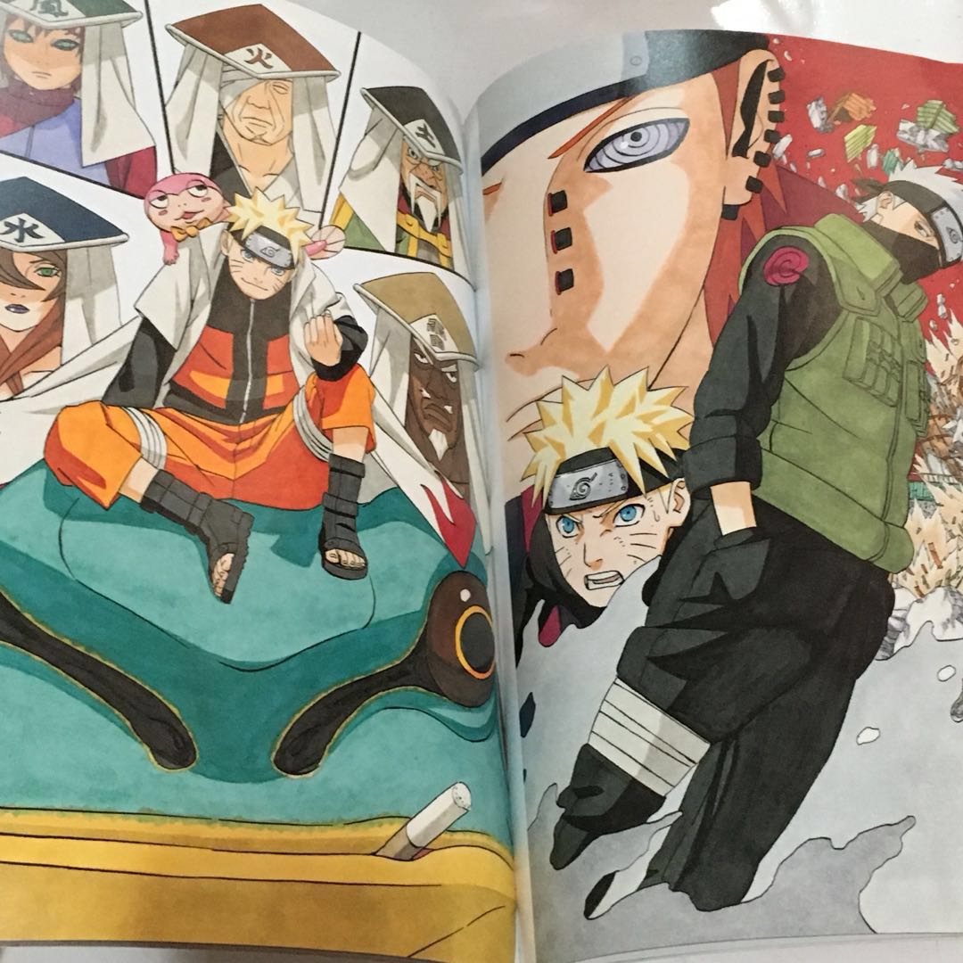Uzumaki Naruto Artbook, Hobbies & Toys, Books & Magazines, Comics ...