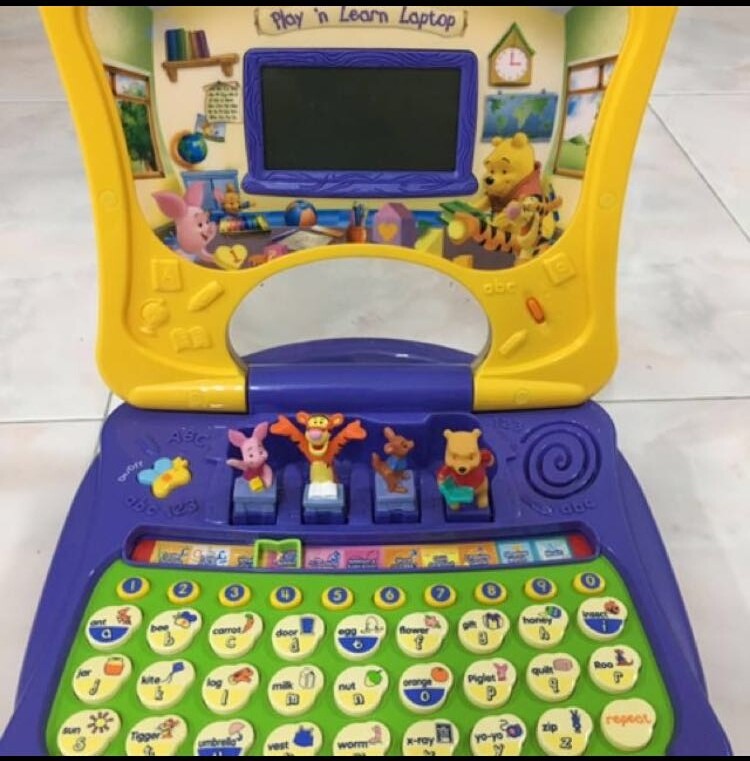 Disney Vtec play n learn laptop, Babies & Kids, Infant Playtime on ...