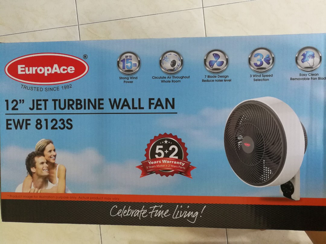 Wall Fan, TV & Home Appliances, Electrical, Adaptors & Sockets on Carousell