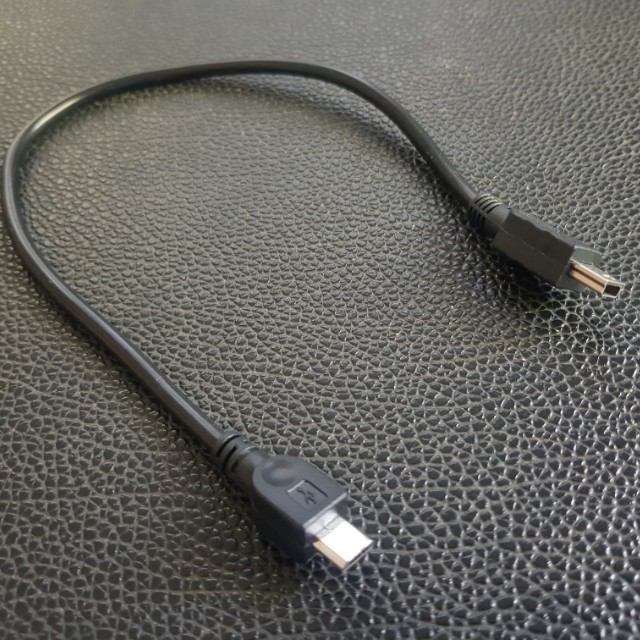 12 inches mini USB to micro USB Cable, Computers & Tech, Parts ...