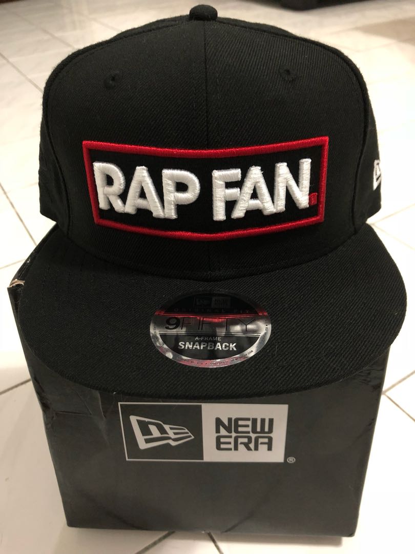 Cap Rap Fan Trackstar New Era 9Fifty Snapback Original, Men's Fashion ...