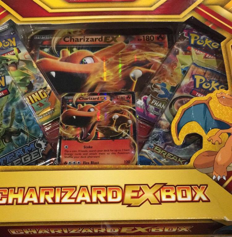 Charizard EX box, Hobbies & Toys, Toys & Games on Carousell