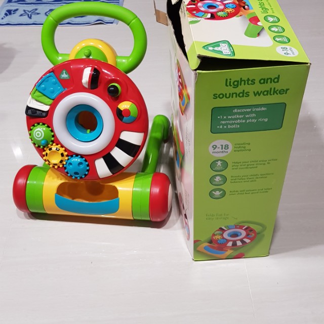 ELC (Early Learning Center) lights and sounds walker, Babies & Kids ...