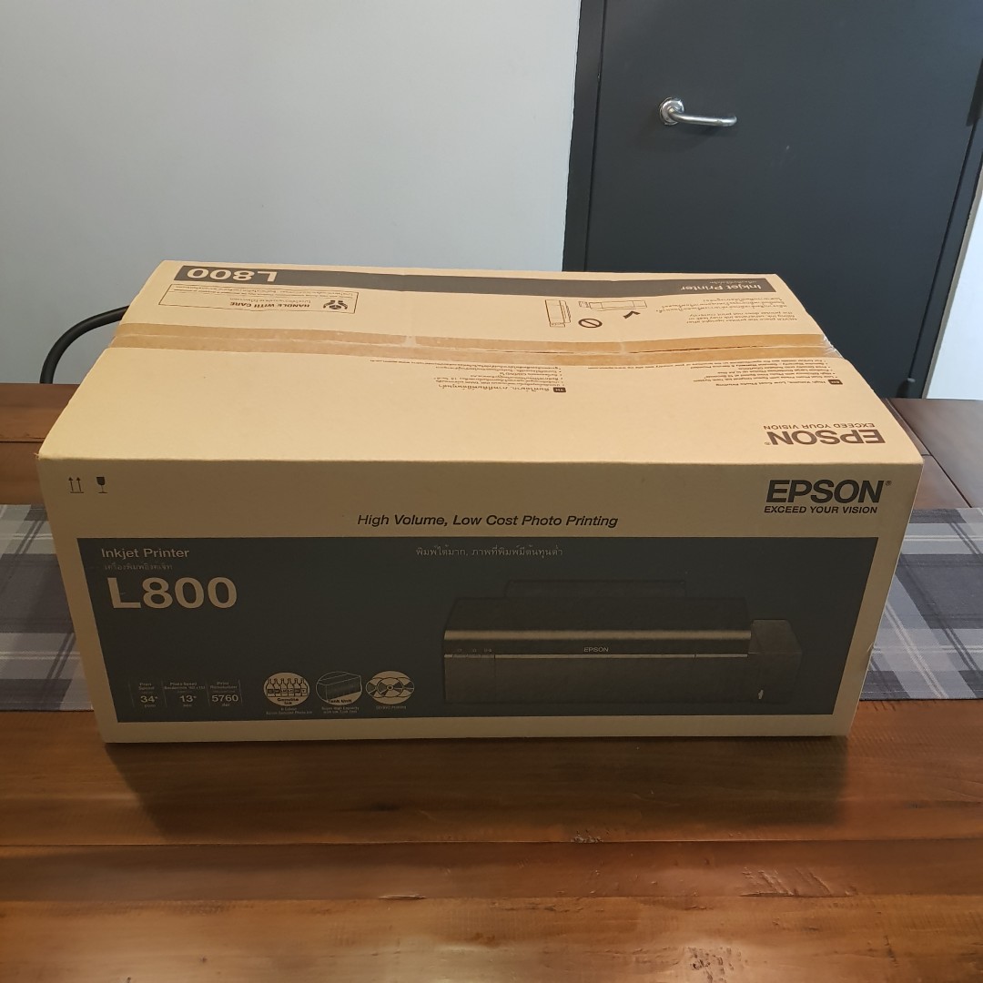Epson L800 Printer completely sealed, Computers & Tech, Printers ...