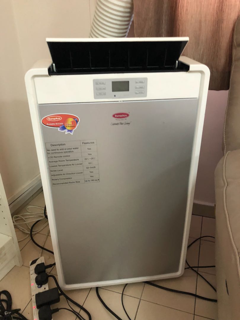 EuropAce Portable AirCon, TV & Home Appliances, Air Conditioners ...