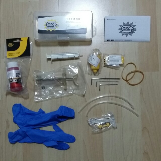 EZ Disc Brake Bleed Kit, Sports Equipment, Bicycles & Parts, Bicycles ...
