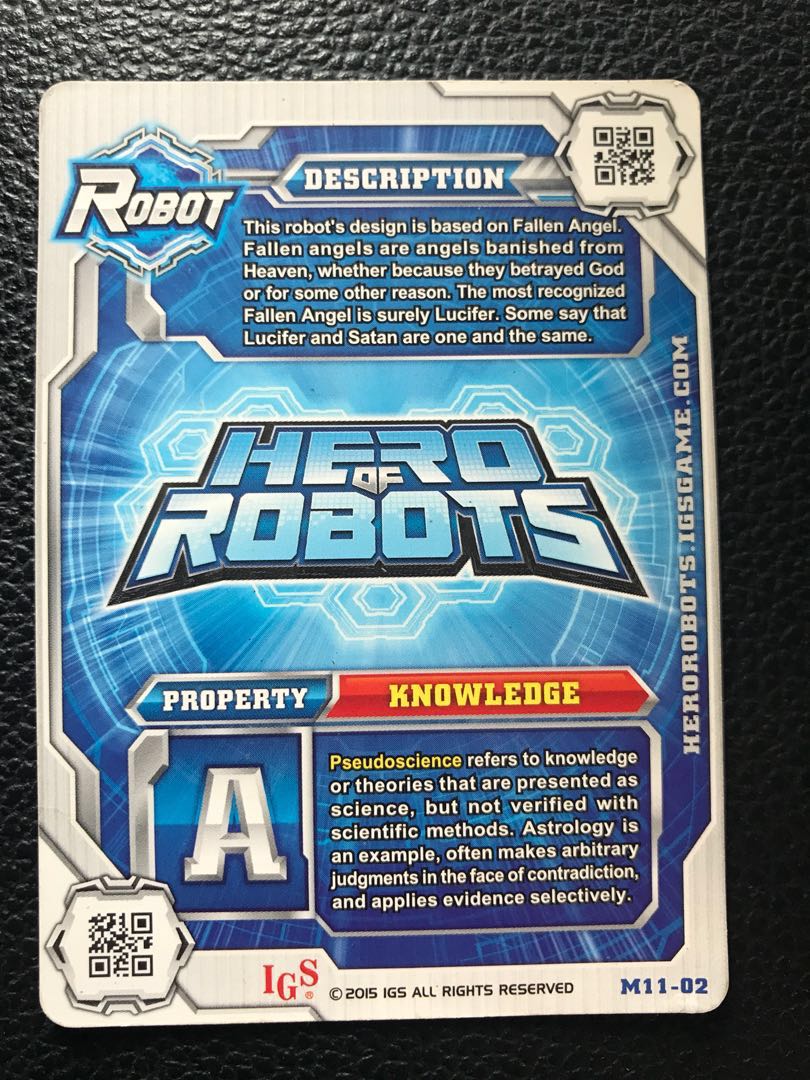 Hero of Robots - Fallen Angel, Hobbies & Toys, Toys & Games on Carousell