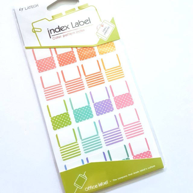 Index stickers/Page flags, Hobbies & Toys, Stationery & Craft ...