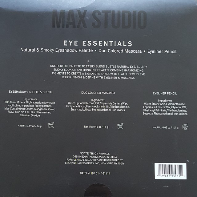 Max Studio Eye Set, Beauty & Personal Care, Face, Makeup on Carousell