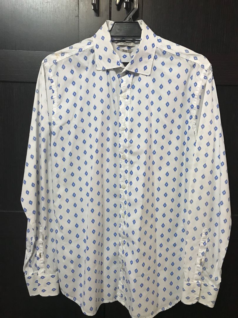 MNG Man Shirt, Men's Fashion, Tops & Sets, Formal Shirts on Carousell
