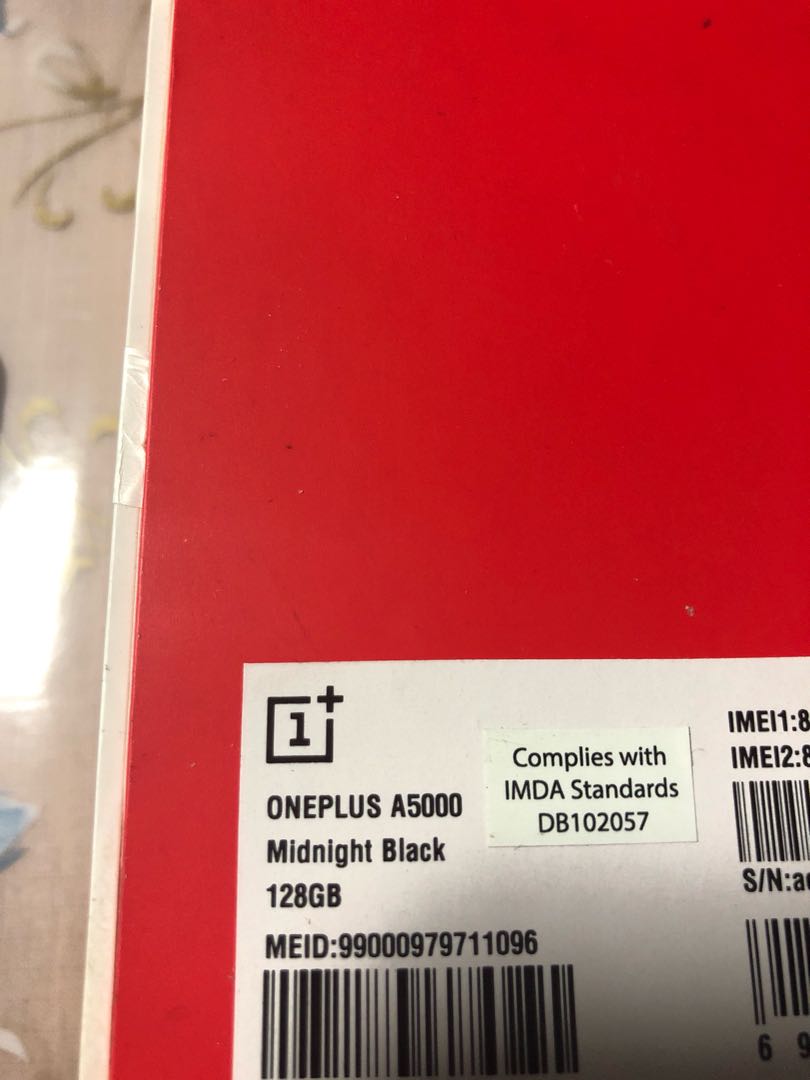 Oneplus A5000 Midnight Black 128GB, Mobile Phones & Gadgets, Mobile ...