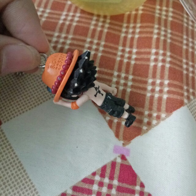 Portgas D. Ace One piece keychain, Hobbies & Toys, Memorabilia ...