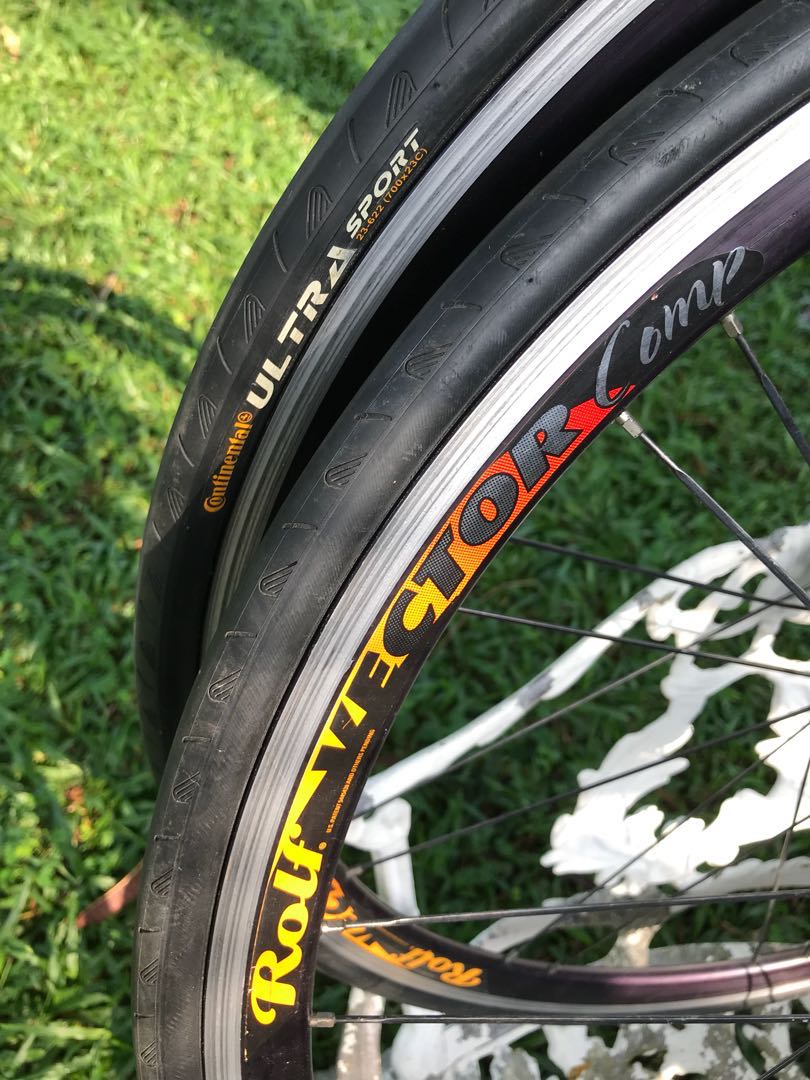 Rolf Vector Comp Clincher Aero Wheelset Shimano 10 Speed, Bicycles ...